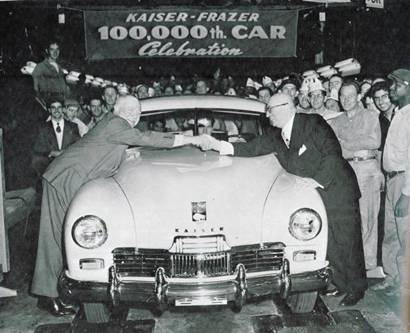 Henry Kaiser, Joseph Frazer form Detroit's newest automaker amid ...
