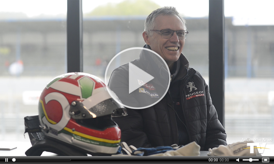 PSA's Carlos Tavares' racing 'addiction' Video from Automotive News