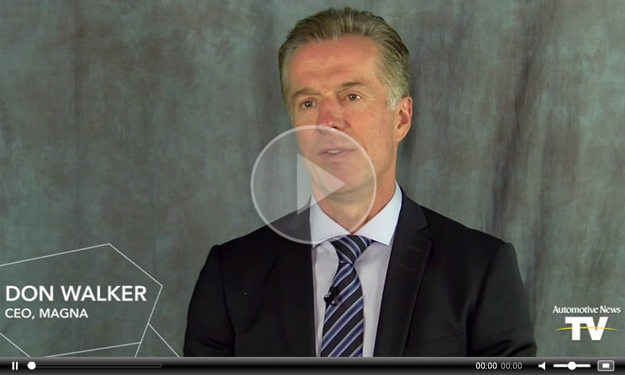 Magna CEO Walker: Even visionaries need to turn a profit Video from ...