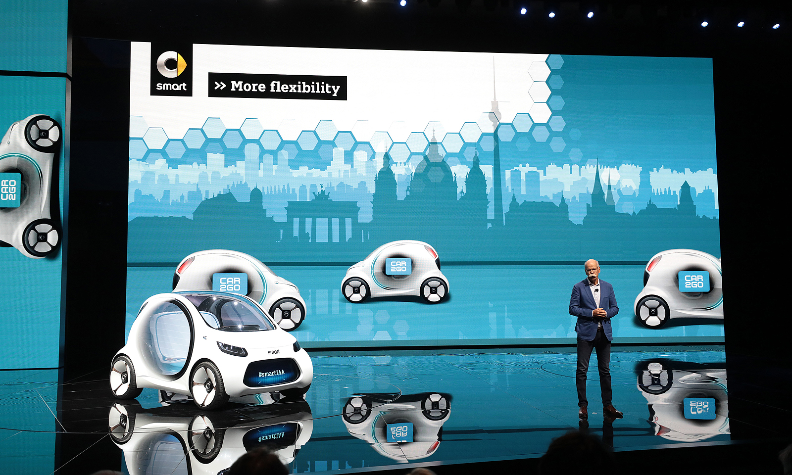 Mercedes plans electric option on every model by 2022; Smart goes all ...