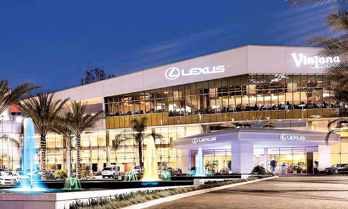 Lexus Escondido's facility hosts retail, dining, event space ...