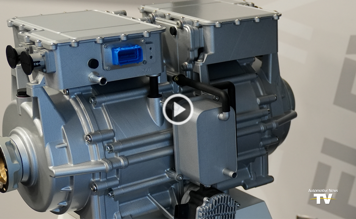 Automotive News Video: A transmission maker's 800-hp electric drive ...