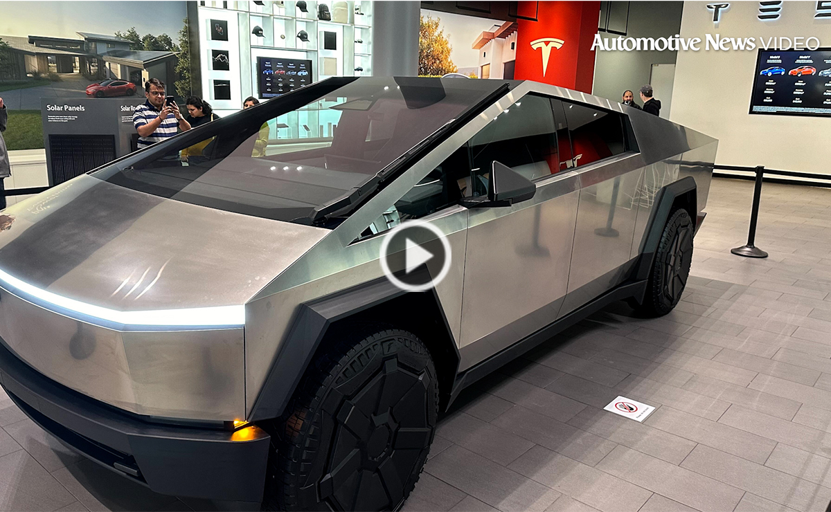 First Shift: Tesla's upcoming Cybertruck release Video from Automotive News