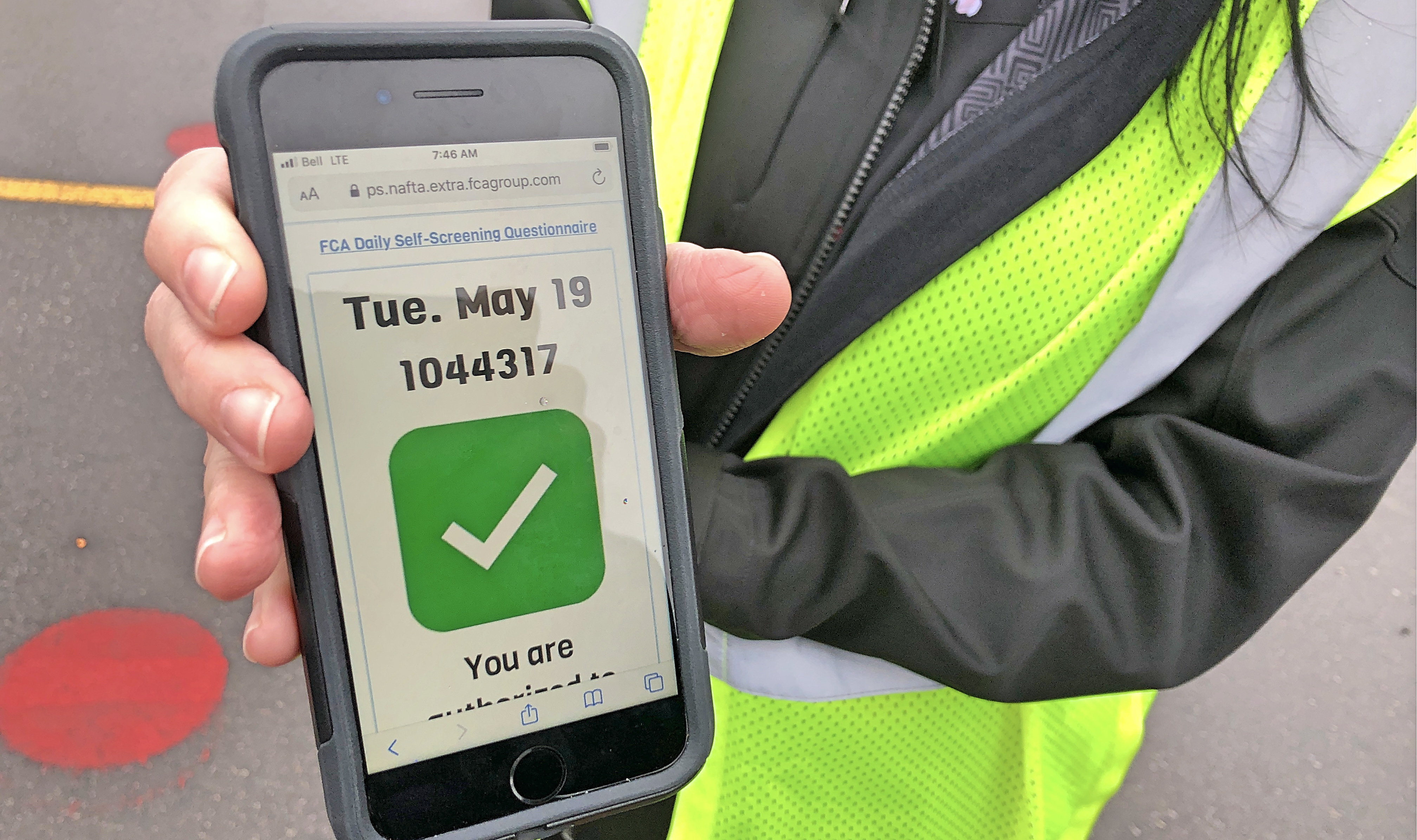 Inside FCA's COVID-19 screening process