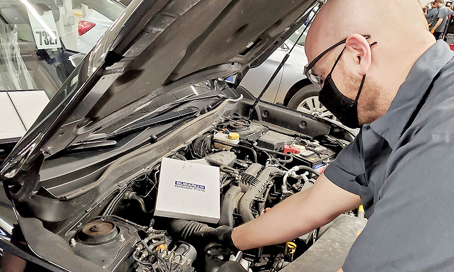 How car dealers manage having the right parts for repairs, without ...