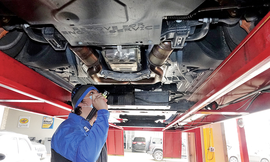 Auto service challenges: Parts storage; mechanics need to be specially ...