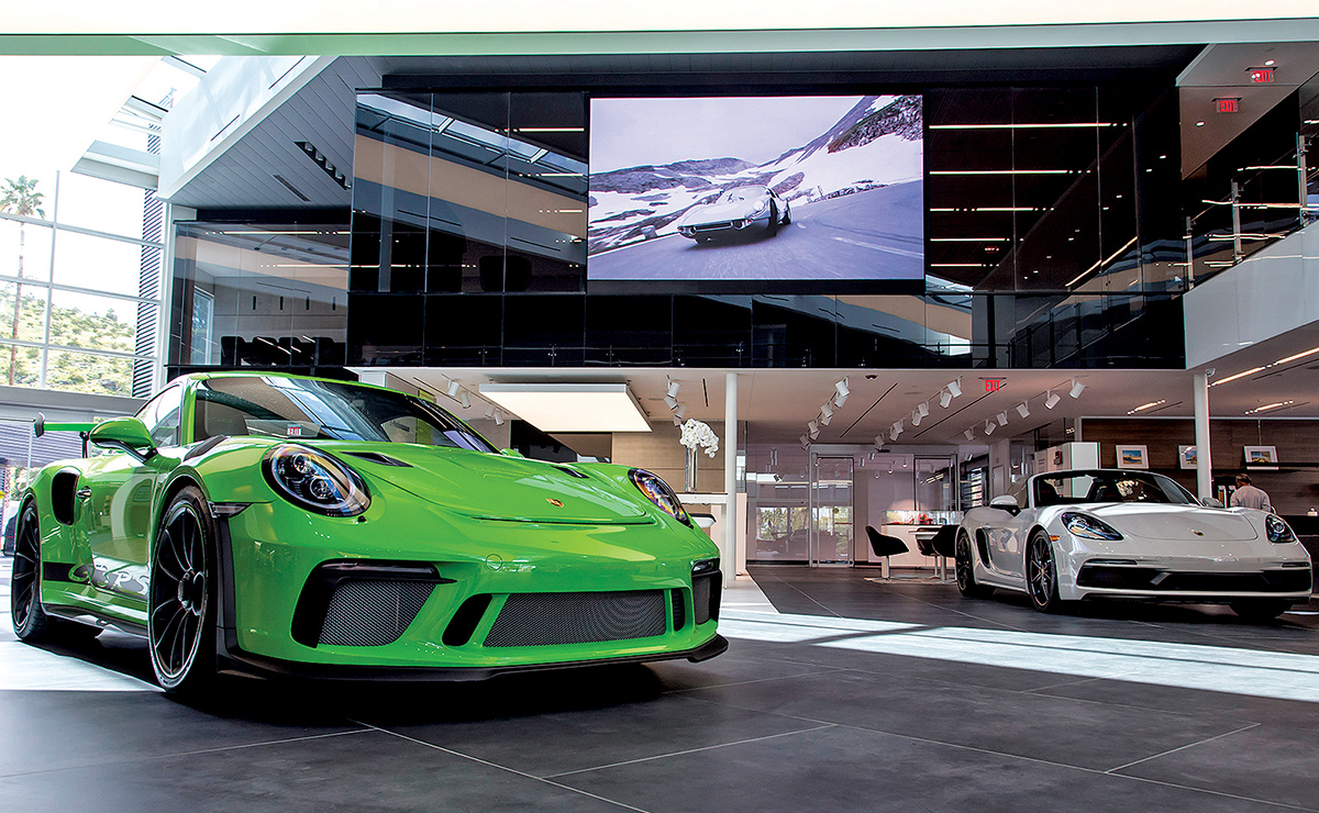 Porsche sketches a future built of brick and mortar | Automotive News