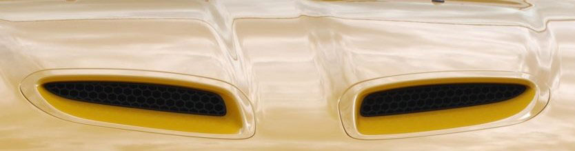 The hood scoop will fade away in the EV era | Automotive News