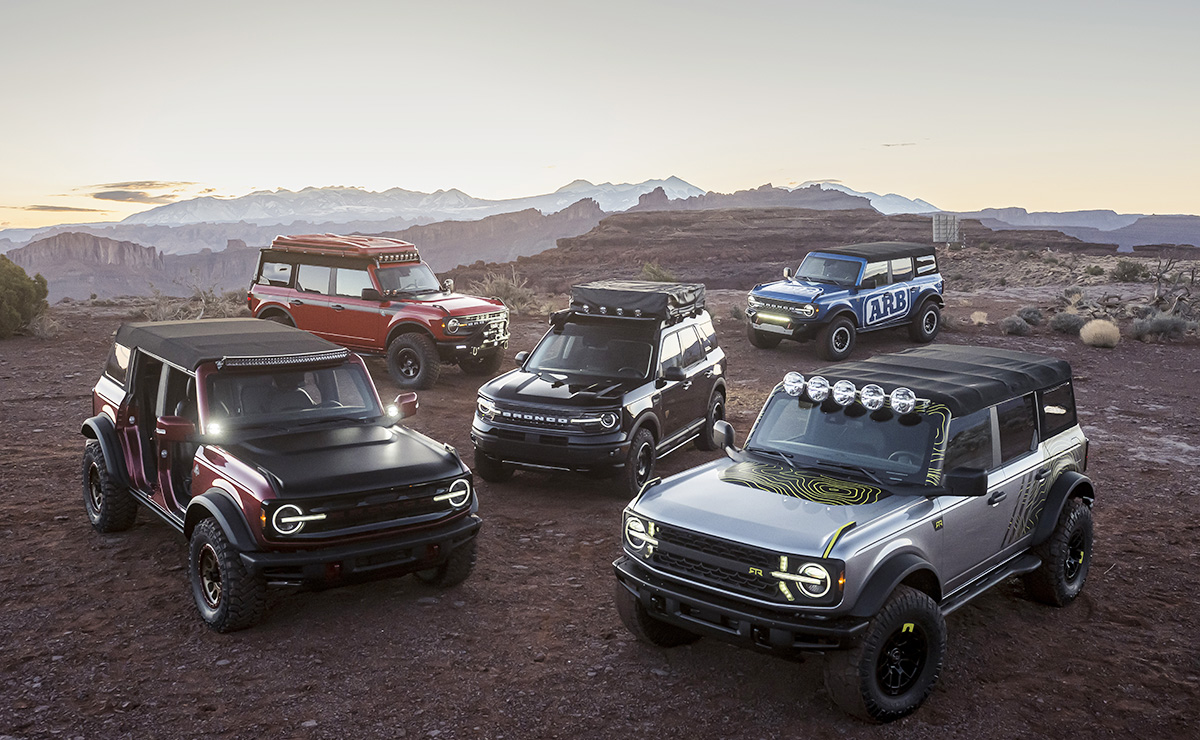 Ford Bronco Easter Moab concepts photo gallery