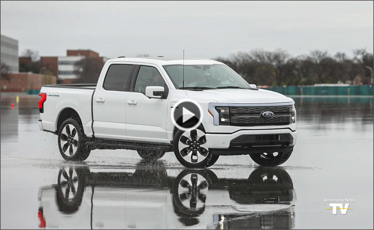 AutoNews Now: Ford and GM square off on EV pickups Video from ...