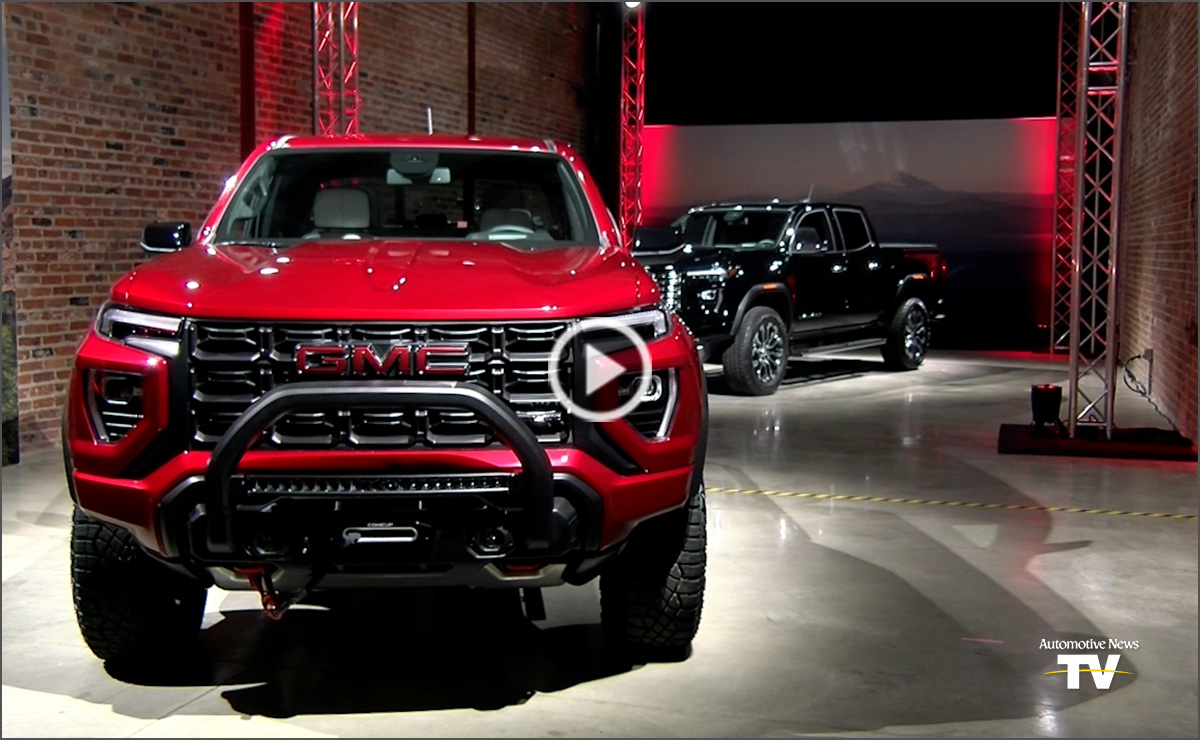 AutoNews Now: Redesigned GMC Canyons target premium buyers Video from ...