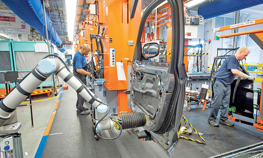 Smart, collaborative robots are working side-by-side with humans in ...