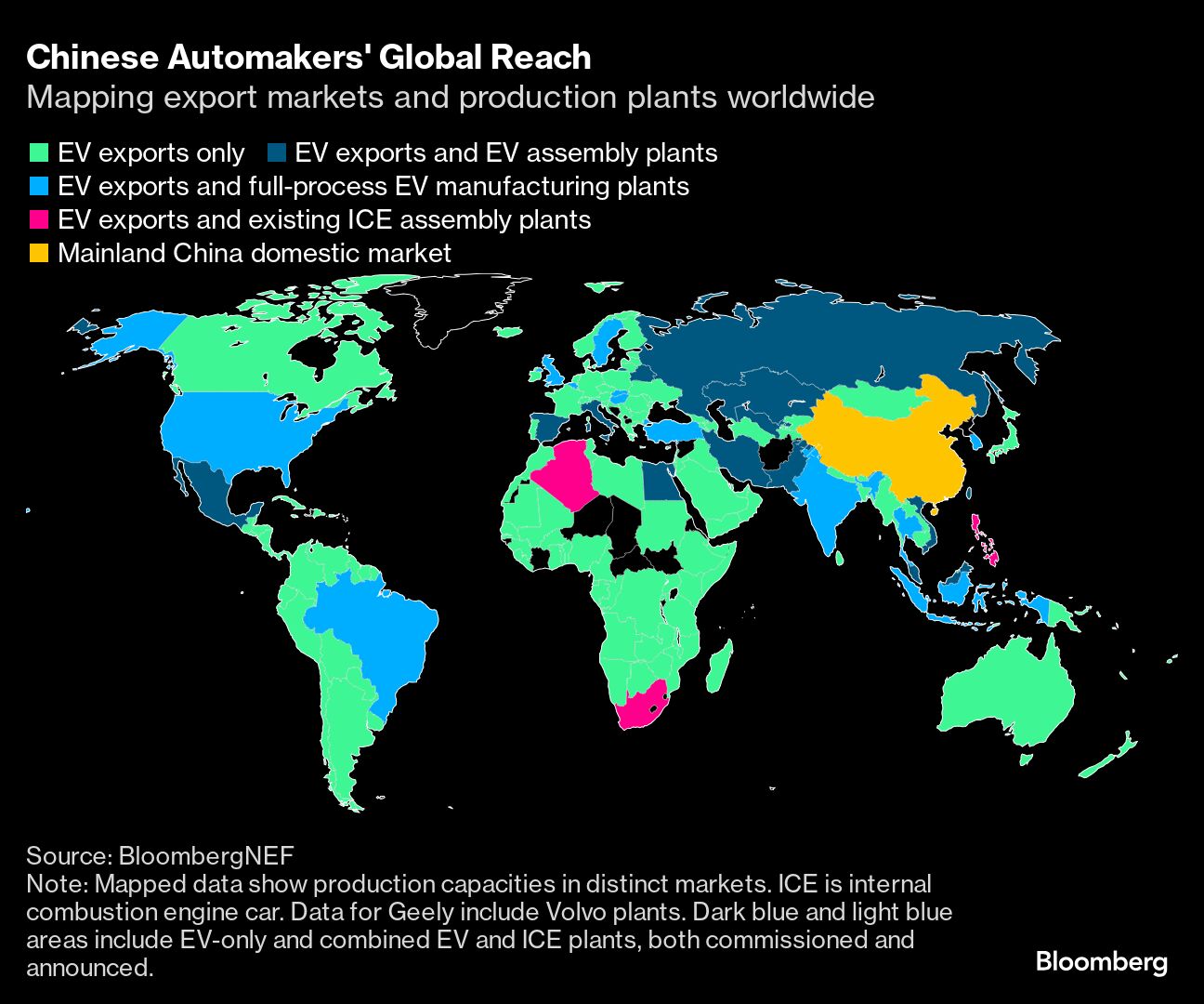 China automakers to double overseas capacity to dodge tariffs, study ...