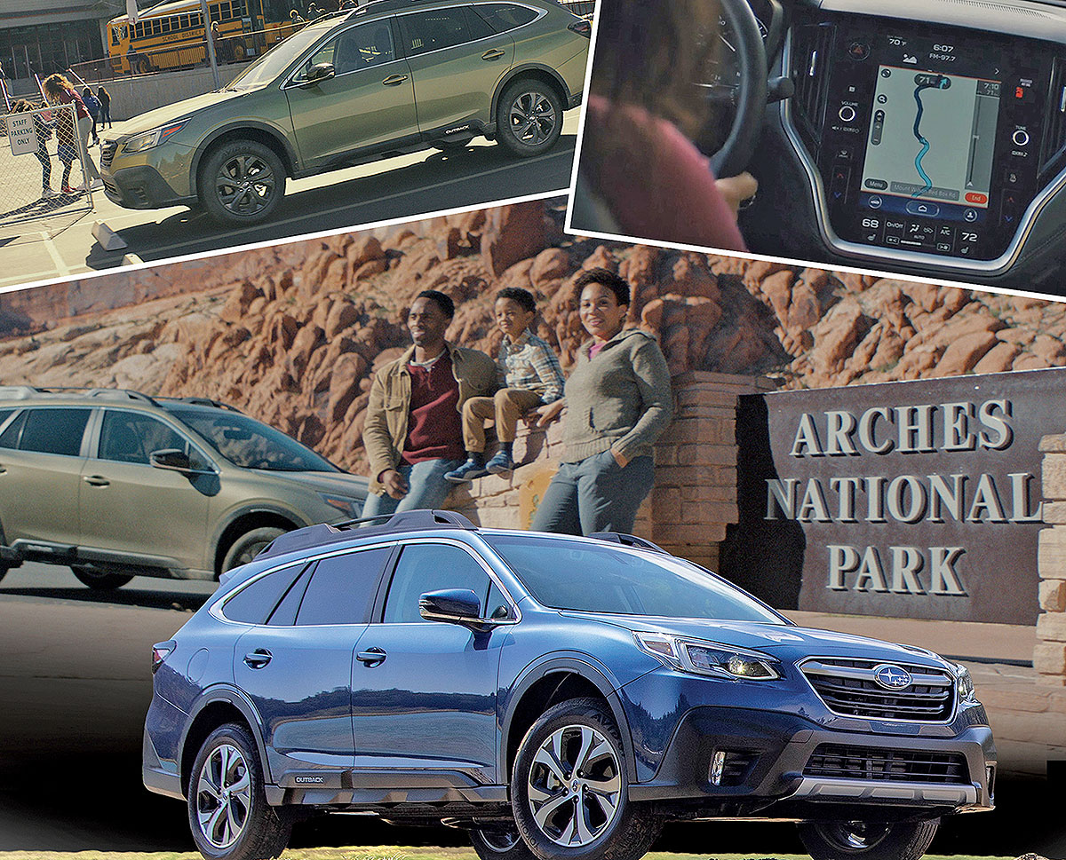 Redesigned Outback gives Subaru something to talk about: the interior ...