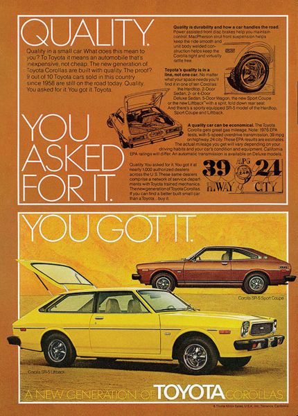 Toyota's ad constants: Stress quality, seek a feel-good connection ...