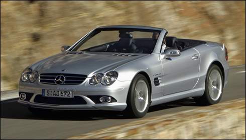The big changes come under the hood for the new SL55 AMG | Automotive News