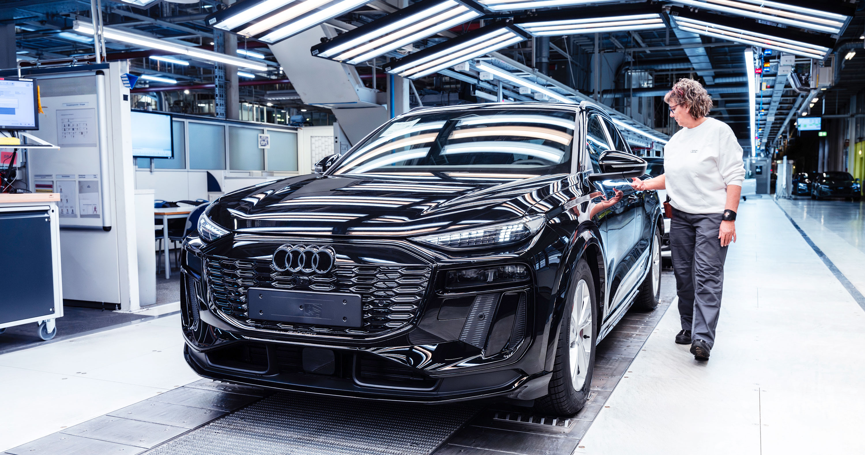 Audi's Ingolstadt plant assumes an important role with Q6 E-tron ...