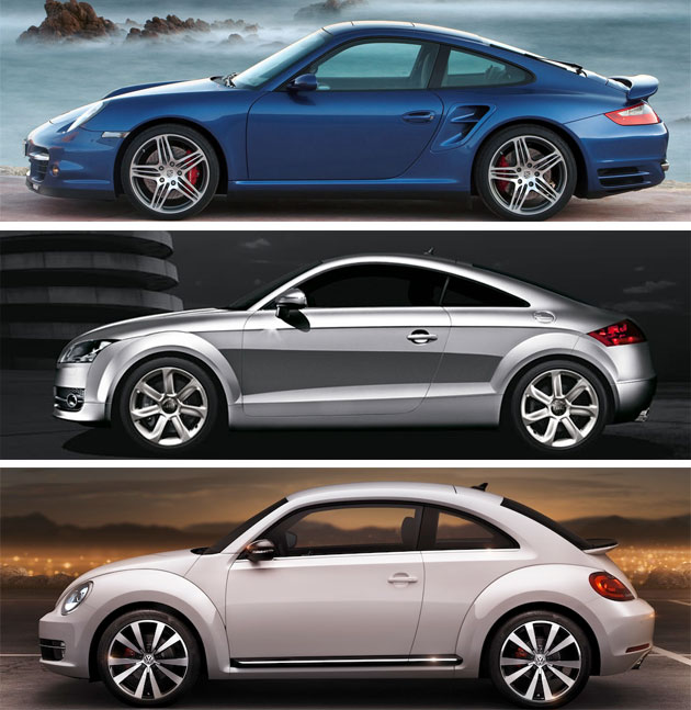 With shoots of Ferry Porsche, new Beetle generates a big smile at VW ...