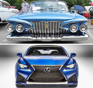 Look-alike cars? Whether by design or not, it's an old, familiar story ...