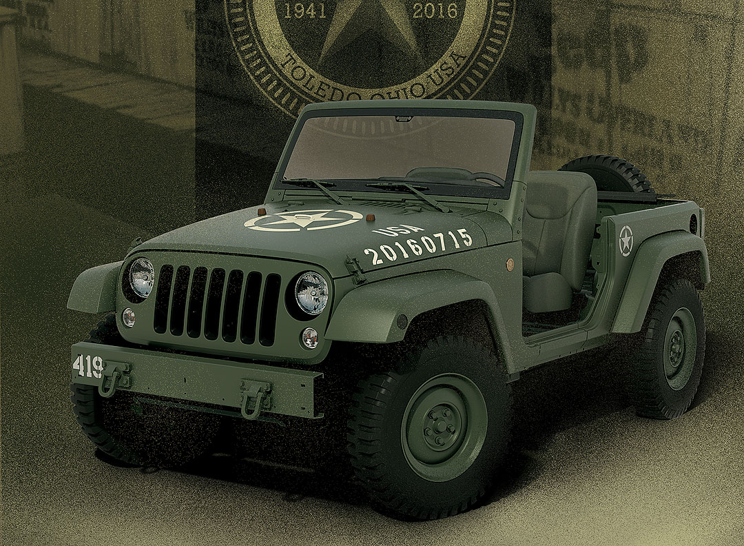 Jeep Wrangler concept 'salutes' original Willys | Automotive News