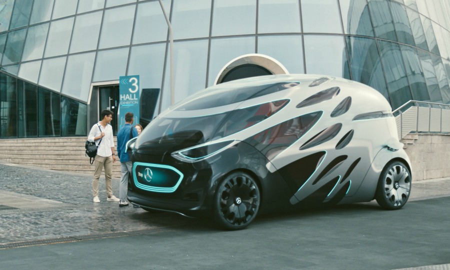 Will Daimler produce this two-for-one autonomous van concept ...