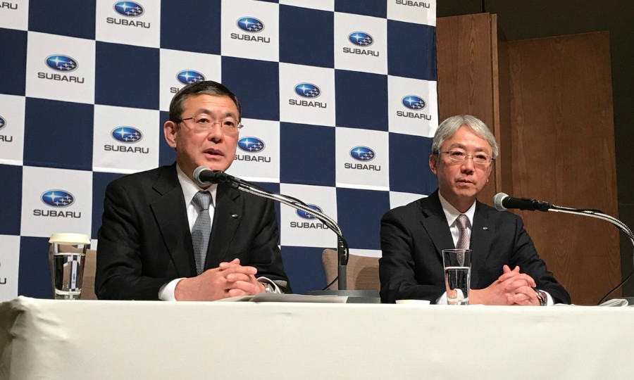 Doll named CEO of Subaru of America; N.A. boss Nakamura becomes global ...