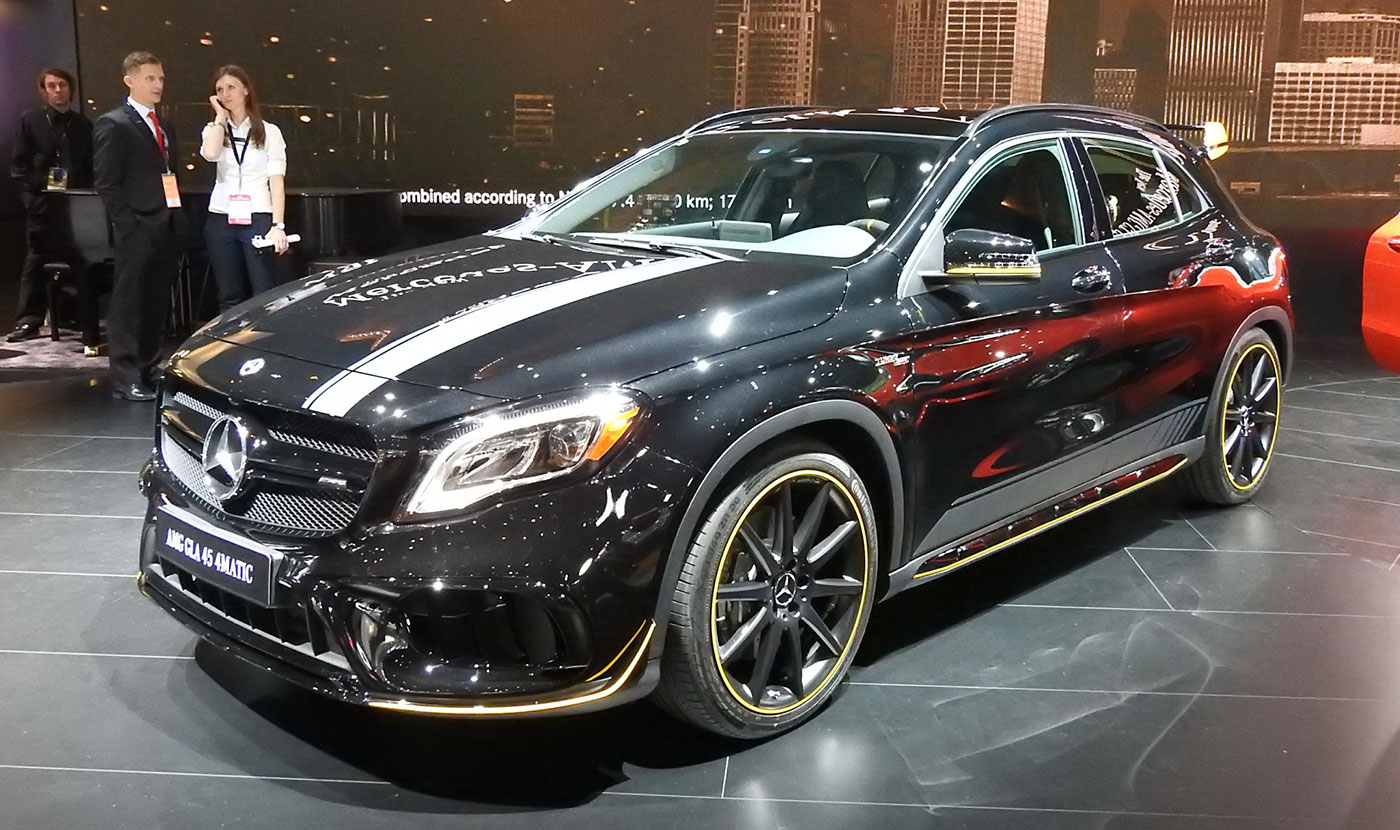 2018 Mercedes-AMG GLA45 Yellow Night Edition