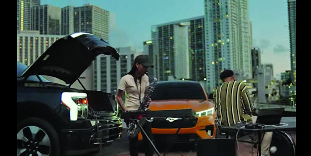 Ford adds cool to the frunk in YouTube series about EVs | Automotive News