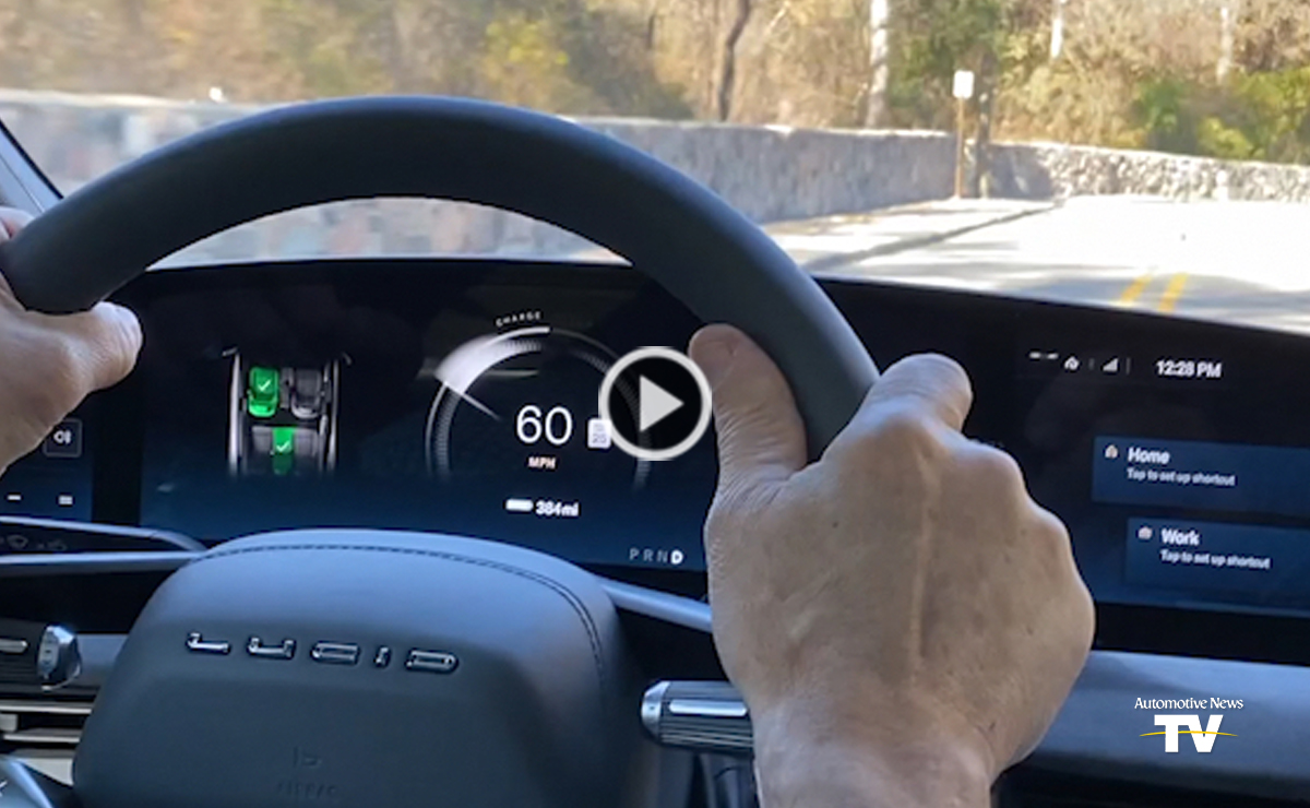 First Shift: Lucid on track to build 20K EVs next year Video from ...