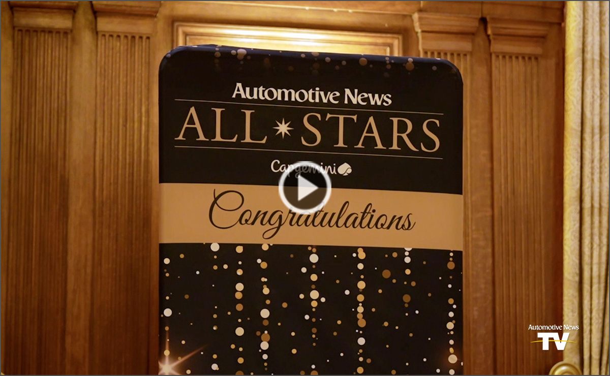 First Shift: Automotive News All-Stars honorees Video from Automotive News
