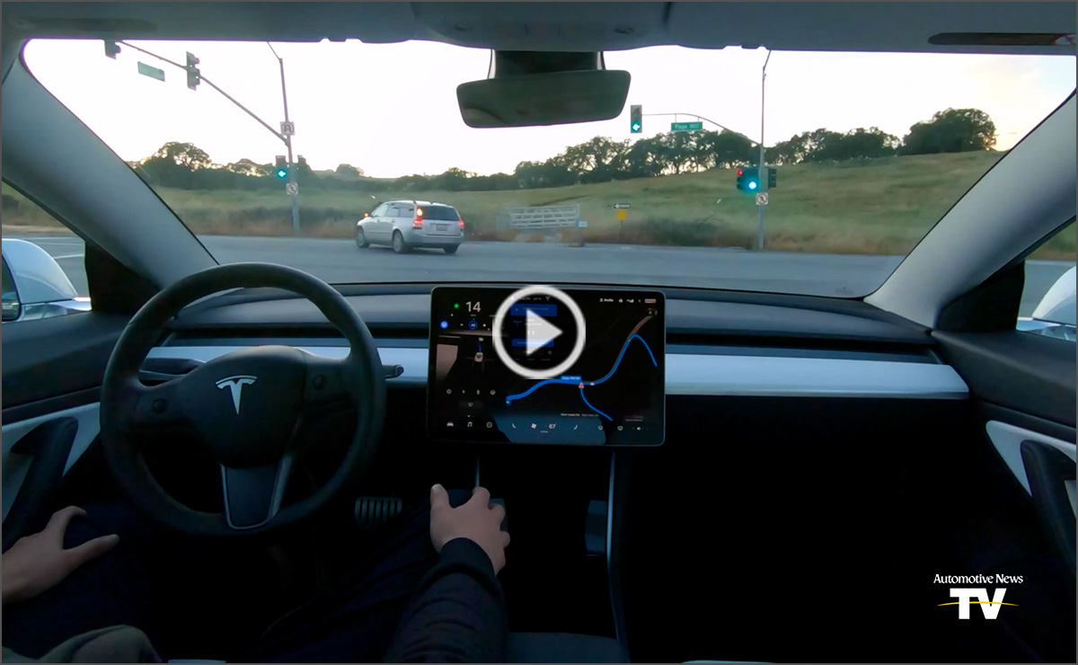 First Shift: NHTSA prompts Tesla to recall 363,000 models Video from ...