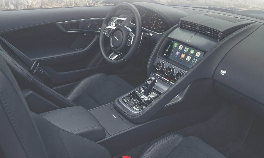 2021 Jaguar F-Type styling, interior revamped | Automotive News