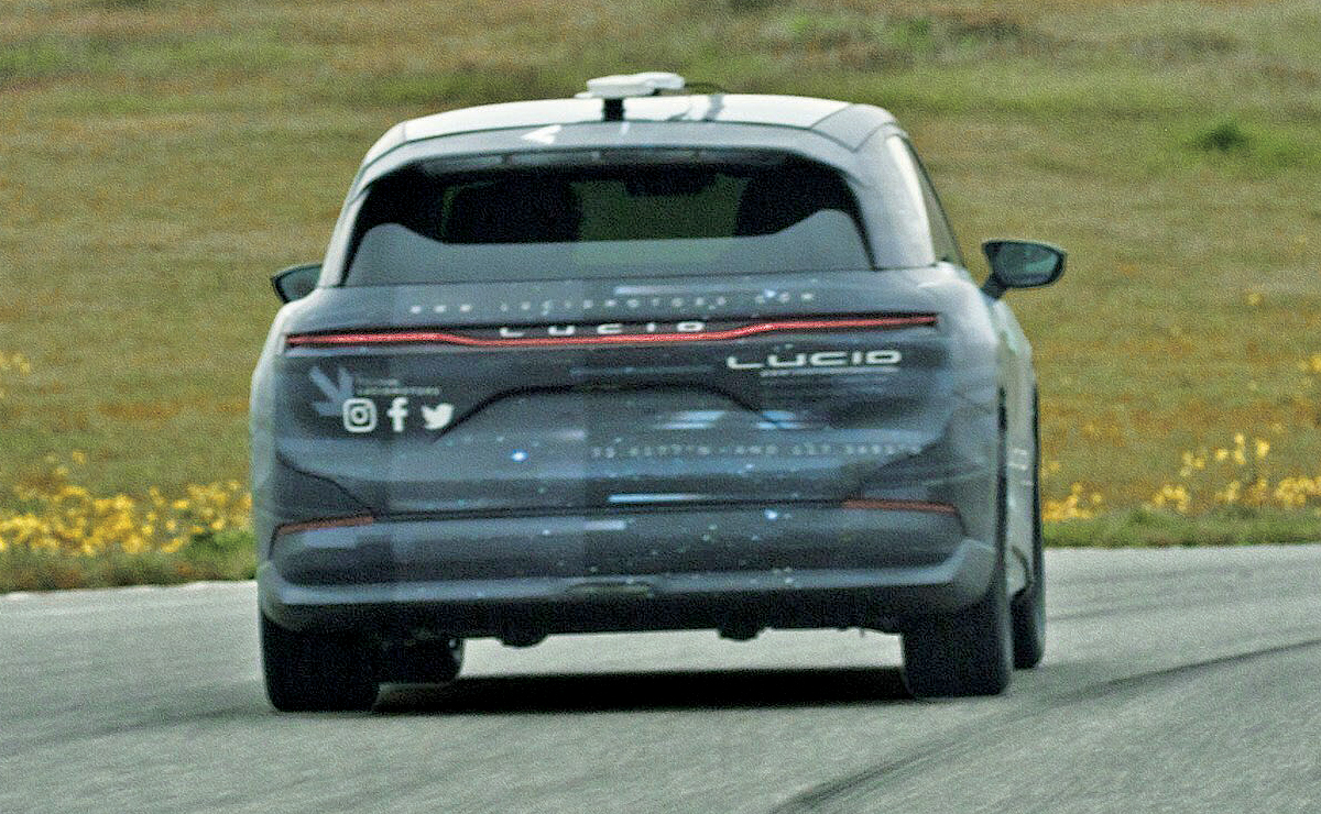Lucid Gravity prototype undergoes early road tests | Automotive News