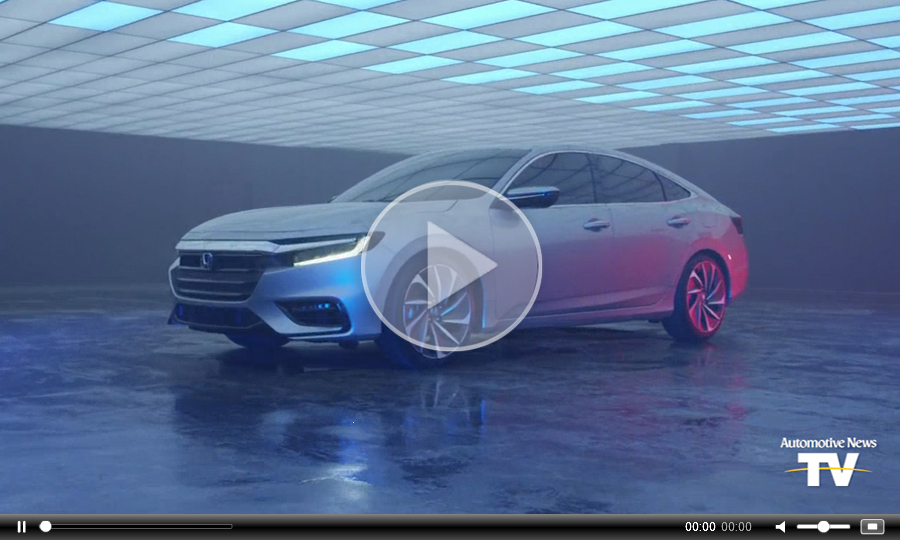 First Shift: Honda gives Insight a sleek redesign Video from Automotive ...