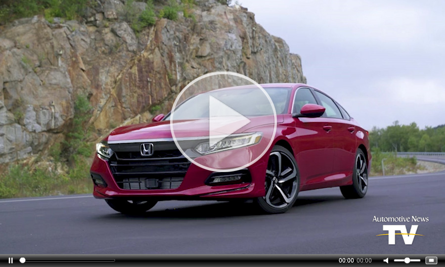 AutoNews Now: Acclaimed '18 Accord piling up on lots Video from ...