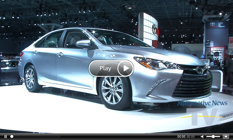 AutoNews Now: Camry's mid-cycle overhaul Video from Automotive News