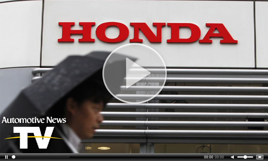 First Shift: Honda braces for financial hit Video from Automotive News