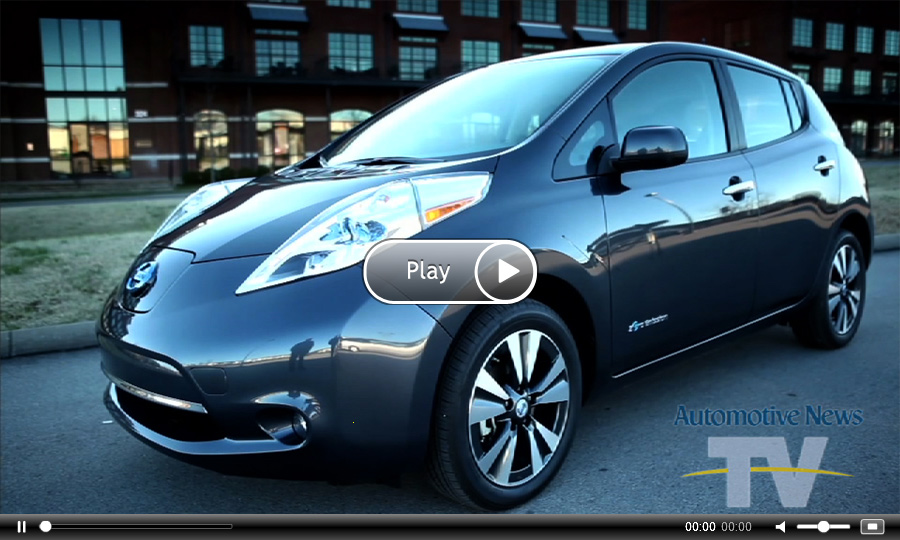 AutoNews Now: Nissan Needs More Leafs Video from Automotive News