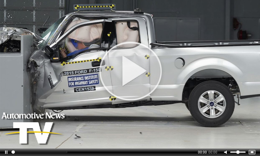 First Shift: Mixed F-150 crash-test results Video from Automotive News