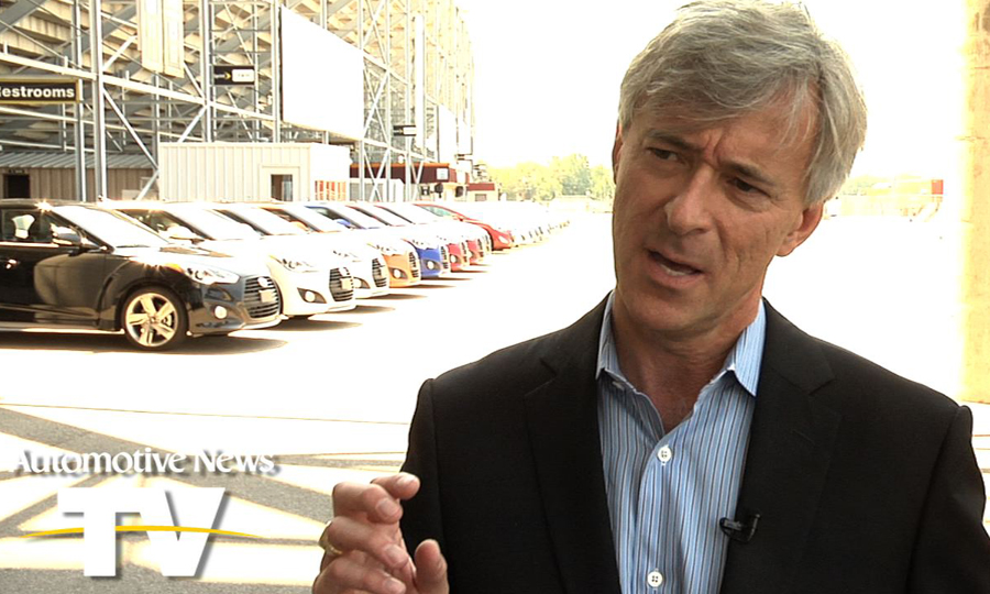 Hyundai's Krafcik on capacity constraints Video from Automotive News