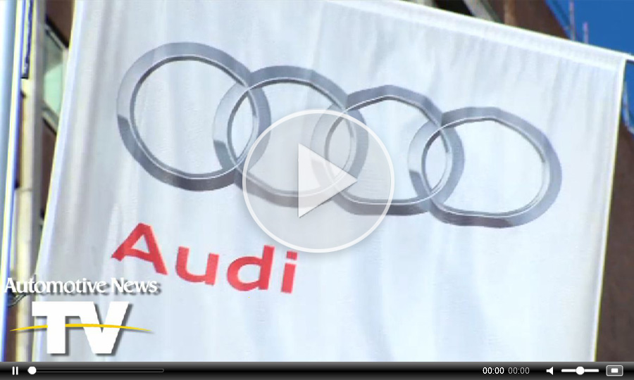 First Shift: Triple cheat at Audi? Video from Automotive News