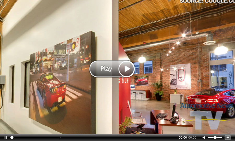 AutoNews Now: Tesla virtual store tour Video from Automotive News