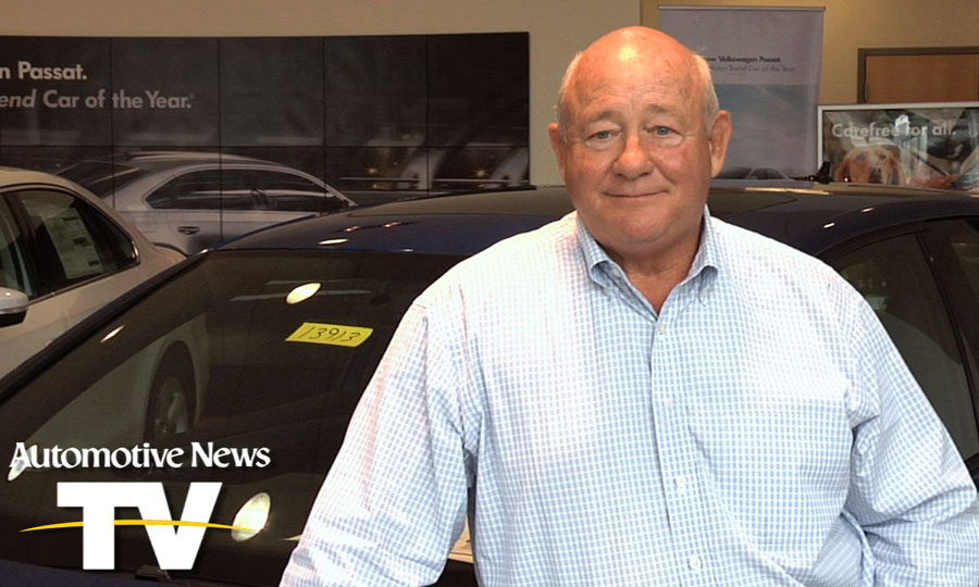 Dealer Tim White readies chain for a 2nd century Video from Automotive News