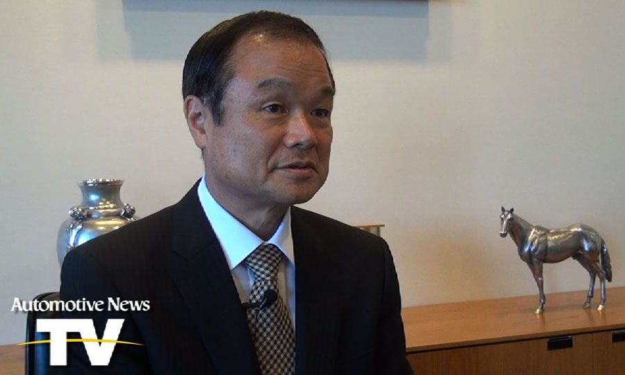 Honda CEO aims for record U.S. sales Video from Automotive News