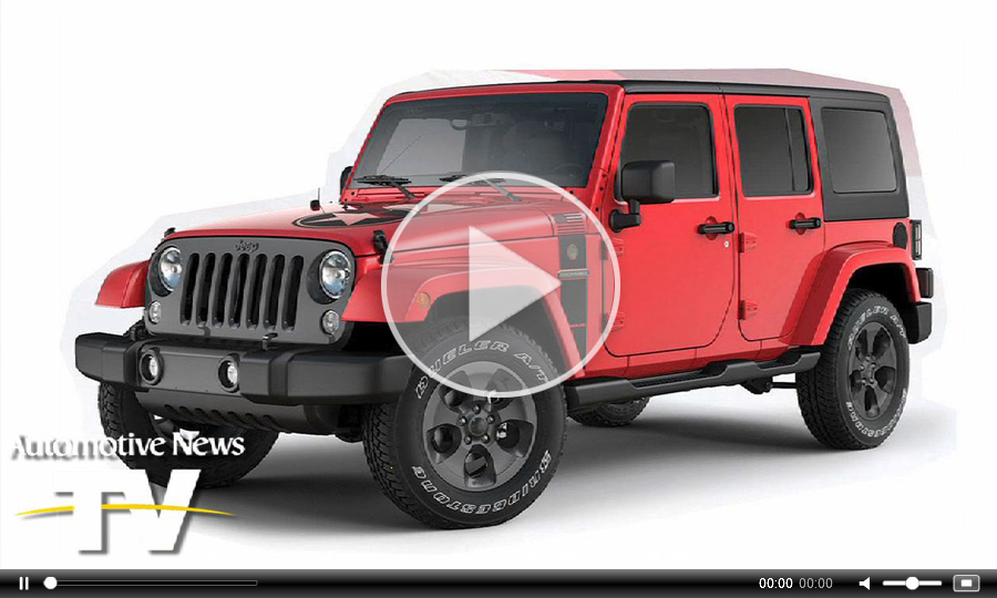 First Shift: Jeep readies limited-run Wranglers Video from Automotive News