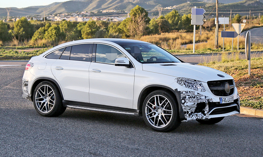 Mercedes-Benz GLE Coupe uncovered | Automotive News