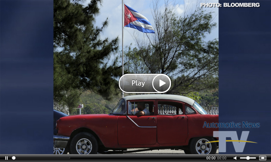 AutoNews Now: Cuba car-buying revolution Video from Automotive News