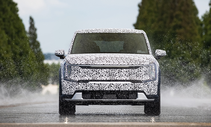 All-electric Kia EV9 gets final tech tests ahead of 2023 world debut ...
