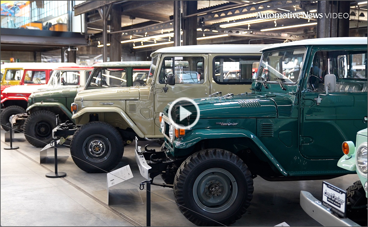 Automotive News Video: Celebrating the legacy of the Land Cruiser Video ...
