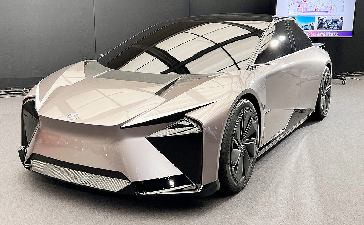 Lexus shows LF-ZC, LF-ZL concepts as new Tesla-fighting EVs ...